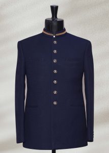 Buy Classic Dark Blue Prince Suit - Made to Measure