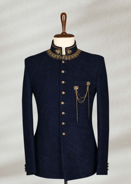 Dark Blue Prince Suit