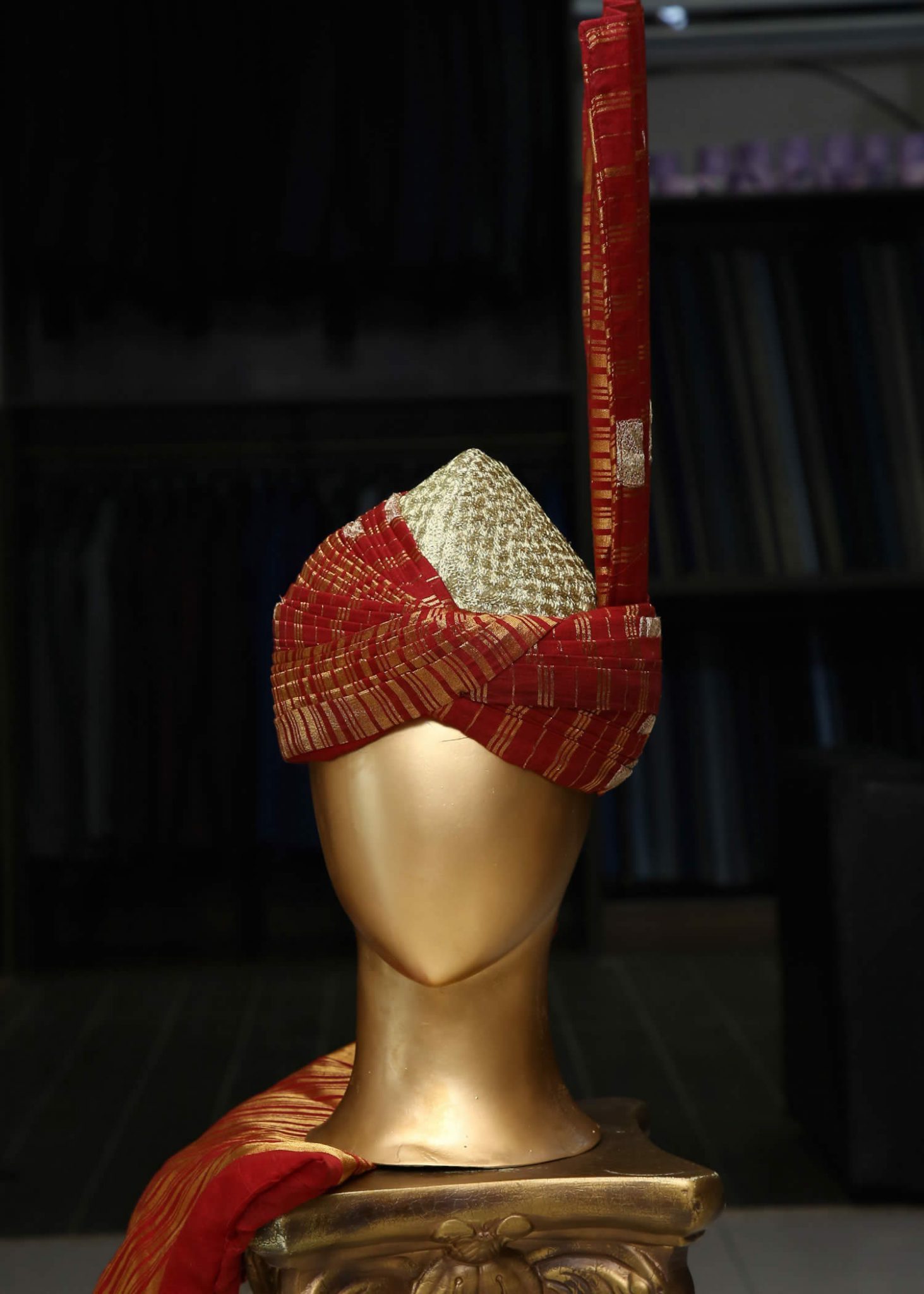 Traditional Red Turban