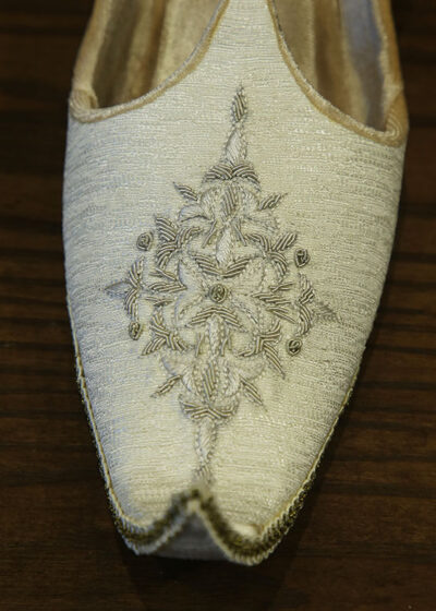 Zinc Blue Khussa - Shameel Khan