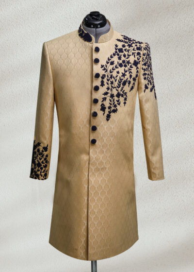 Buy Fancy Black Sherwani - Shameel khan