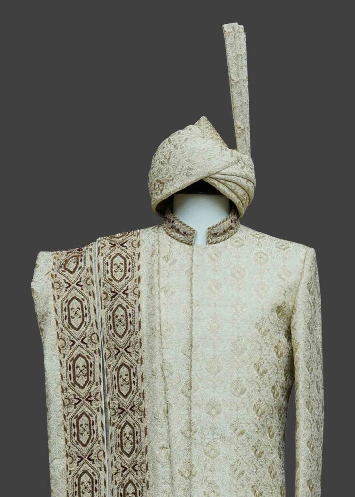 Buy Wedding Sherwani for Men by Shameel Khan