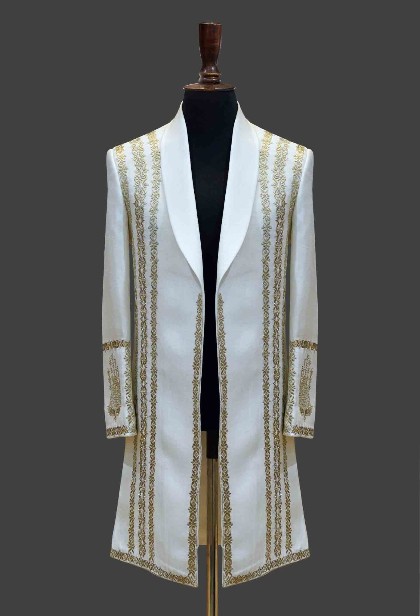 Buy Wedding Sherwani by Shameel Khan - Made To Order Sherwani