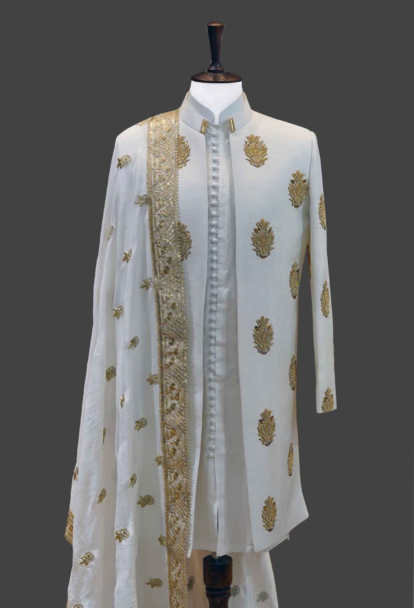 Buy Wedding Sherwani by Shameel Khan - Made To Order Sherwani