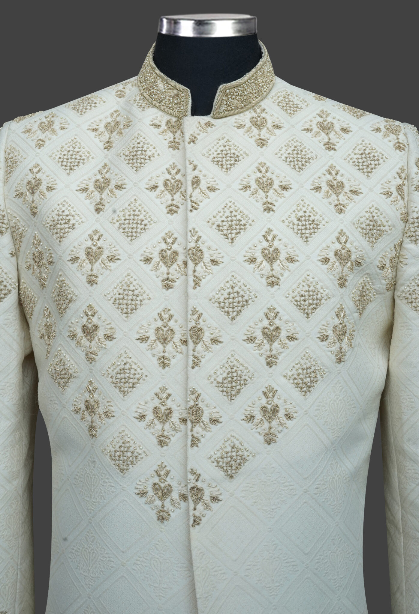Buy Wedding Sherwani by Shameel Khan - Made To Order Sherwani