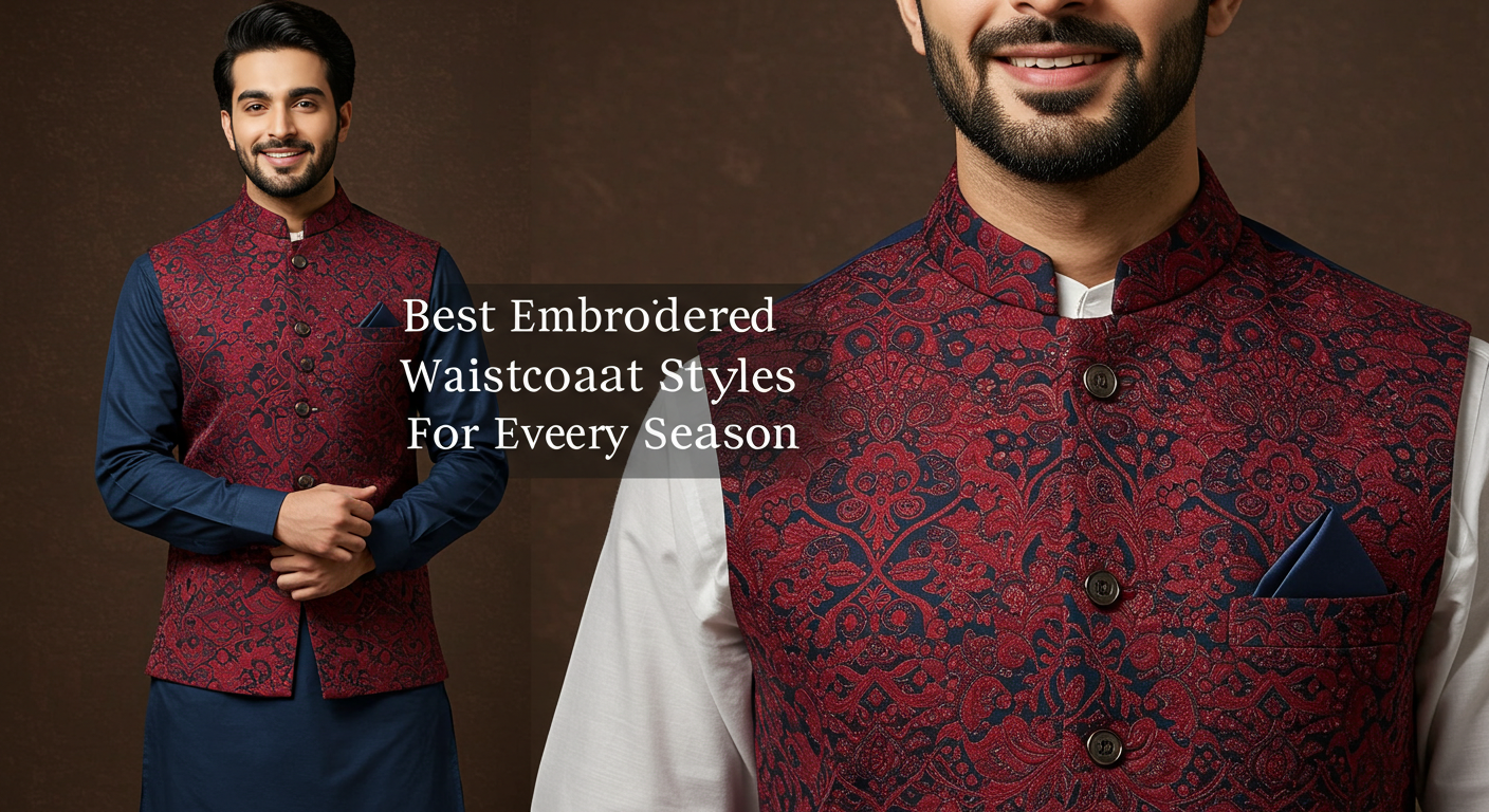 Best Embroidered Waistcoat Styles for Every Season