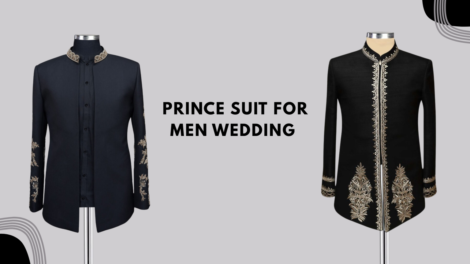 Prince Suit for Men Wedding Outfits for Every Event